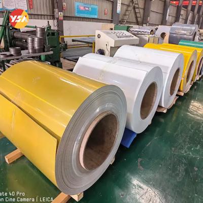 China 3xxx 3003 Color Prepainted Bending Roof Alloy Coated Aluminum Coils For Gutter for sale