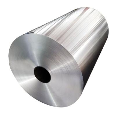 China Customeried Silver Aluminum Alloy Foil Roll 6microns 8011 1100 Length for sale