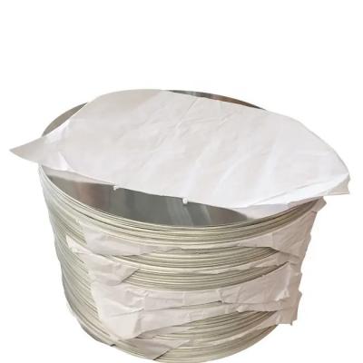 China Aluminum Disc Circle Round Sheet 1050 1060 1100 8011 Metal Sheet for sale