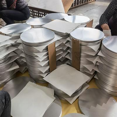 China Kitchenware Usage Aluminum Wafer / Circle / Disc 3003 3004 3105 Aluminium for sale