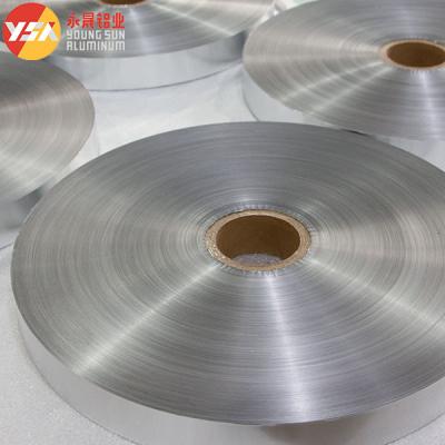 China AL+PET Laminating Film Slitting For Flexible Duct Raw Material for sale