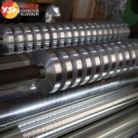 China 5-50mm Width Single Side Silver AL+PET Laminating Film for Cable Shielding for sale