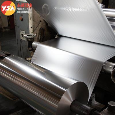 China Double Side Aluminium Foil Polyester Flexible Duct Laminating Film for sale
