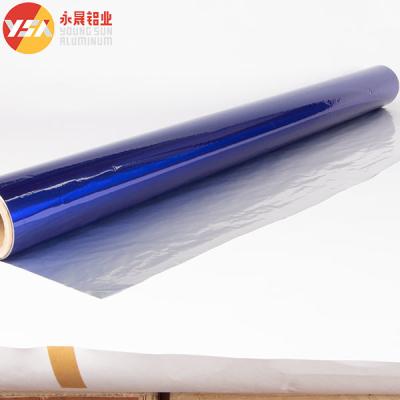 China Bright Blue Aluminum Polyester Laminating Film For Packaging for sale