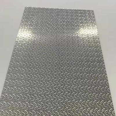 China Aluminum Checker Plate 3000 Series Embossed Aluminum Diamond Plate 5754 5052 5083 Aluminum Tread Plate for sale