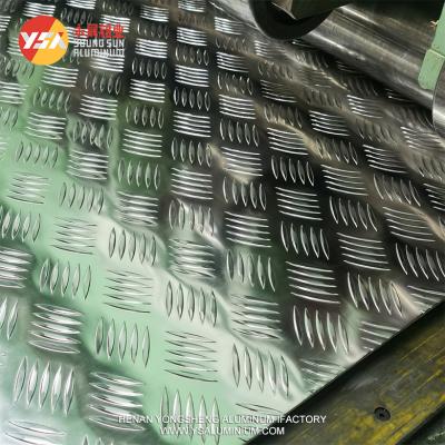 China Embossed Diamond Aluminum Plate 6083 6063 aluminum checker plate sheet for sale