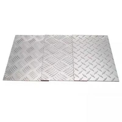 China Embossed Aluminium Diamond Sheet 1060 1100 3003 5052 5754 Tread Aluminum Checker Plate for sale