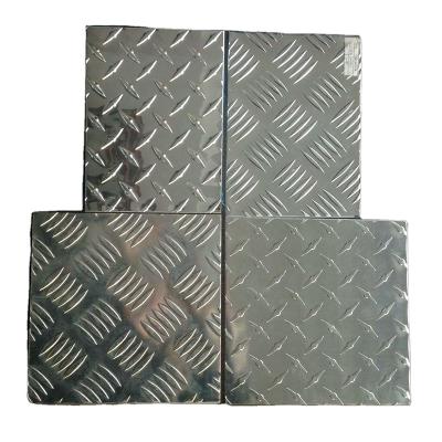 China 3003 5052 5083 6061 Anti-Slip Diamond Pattern Aluminum Tread Plate Aluminium Metal for sale