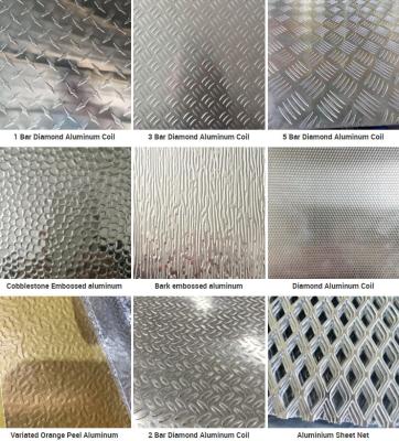 China H112 Aluminium Chequered Plate 5 Bars 4x8 Aluminum Diamond Plate Embossed Aluminum Sheet for sale