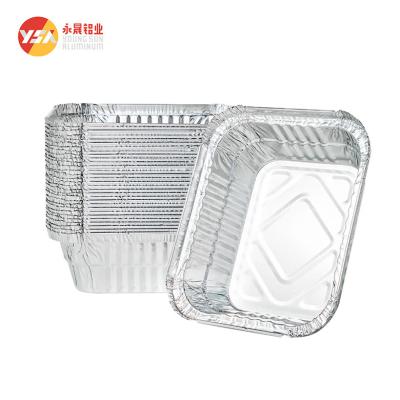 China 450ml large capacity aluminum foil container is recyclable for sale