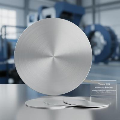 China Temper h24 Aluminum Circle Disc Electronics Lightweight Durable Corrosion Resistant Metal Material Perfect for Industrial Fabrication for sale
