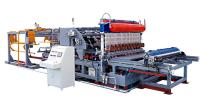 China Cable Tray Wire Mesh Bending Machine Servo Pull Hydraulic for sale
