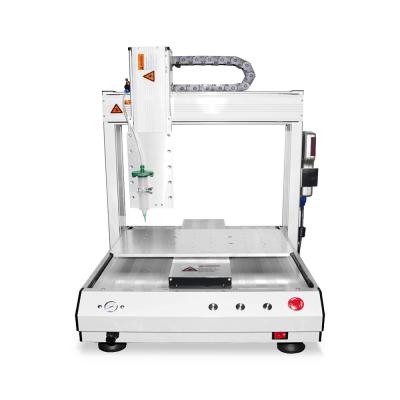 China Desktop 3 Axis Automatic Glue Dispensing/ UV Ab Epoxy Dispensing Machine for sale