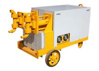 China Yellow 7.5kw Mobile Grout Pump Cement Injection Grouting Machine Customized for sale