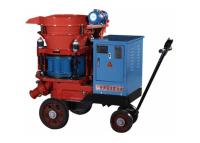 China Mining Dry Mix Shotcrete Machine SGS Guniting Machine With Compressor for sale
