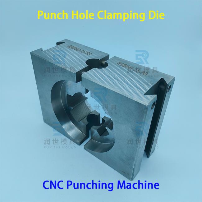 3-Jaw Chuck for CNC Punching Machine - Operational View