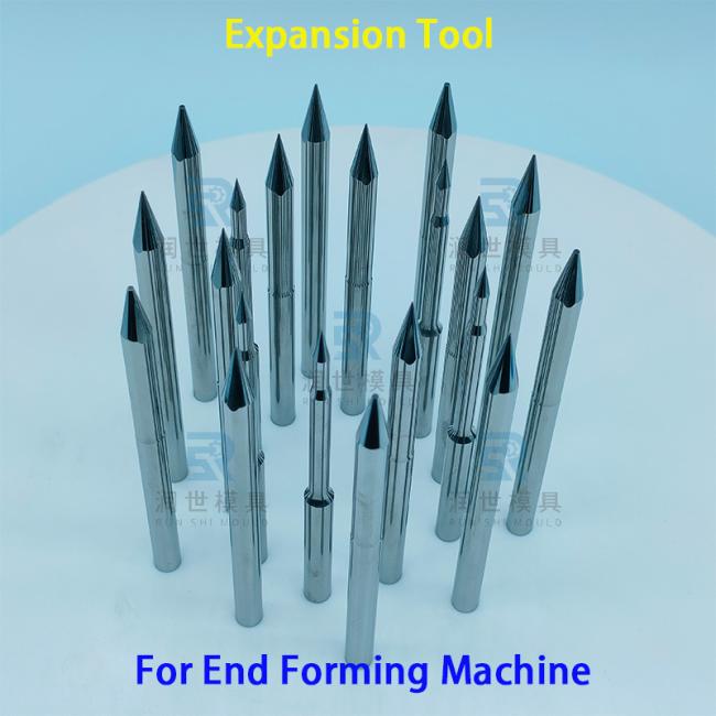 Tungsten steel expand tool close-up view showing precision machining