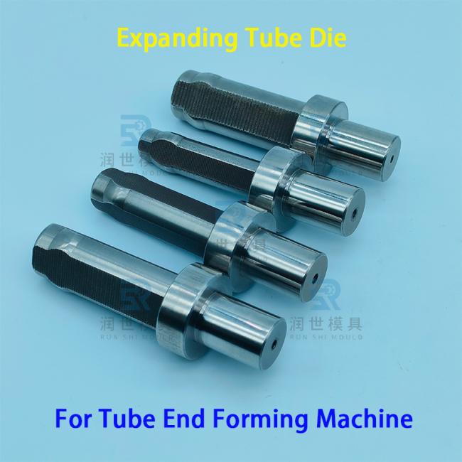 Durable tube end forming die set