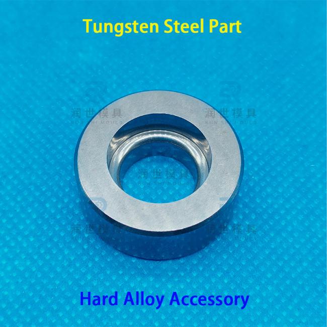Showcase of tungsten steel necking die product with smooth surface