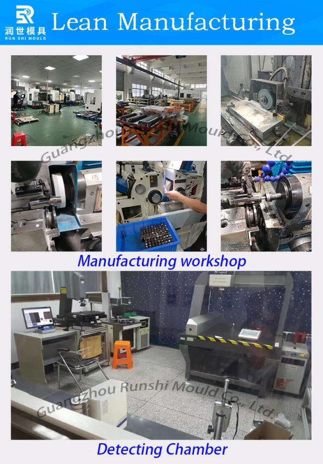 Manufacturing workshop with precision machining equipment