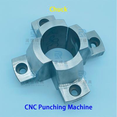 China OEM CNC Punching Machine Parts Steel 3 Jaw Chuck For Tube Cutting Bending End Forming for sale
