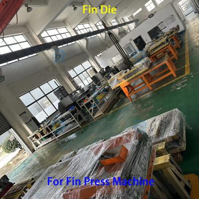 China Multi Function Fin Press Line Aluminum Foils Fin Press Machine Servo Control for sale