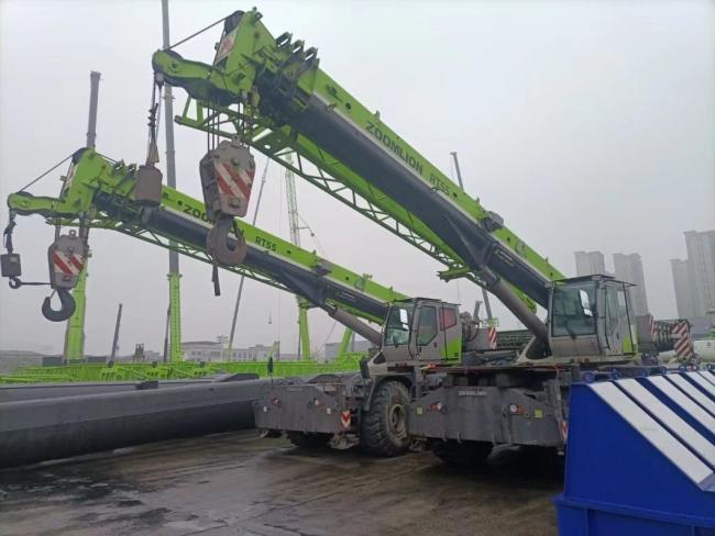 55t Zomlion Truck Crane Rt55 of 2018