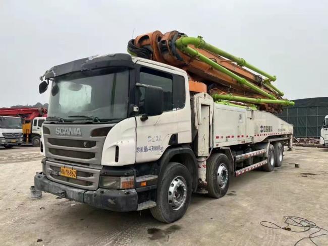 Zoomlion 56m Contractor Used Concrete Pump Second Hand Equipment