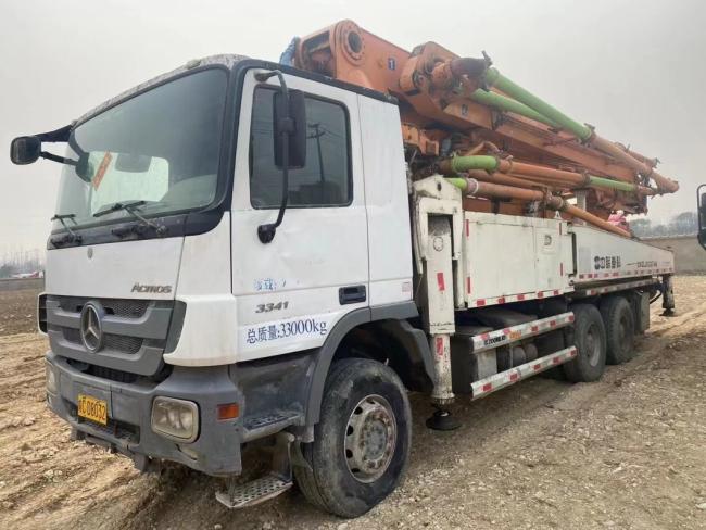 Zoomlion 47m Actros 4141 Concrete Pump Pipe Used Heavy Machine