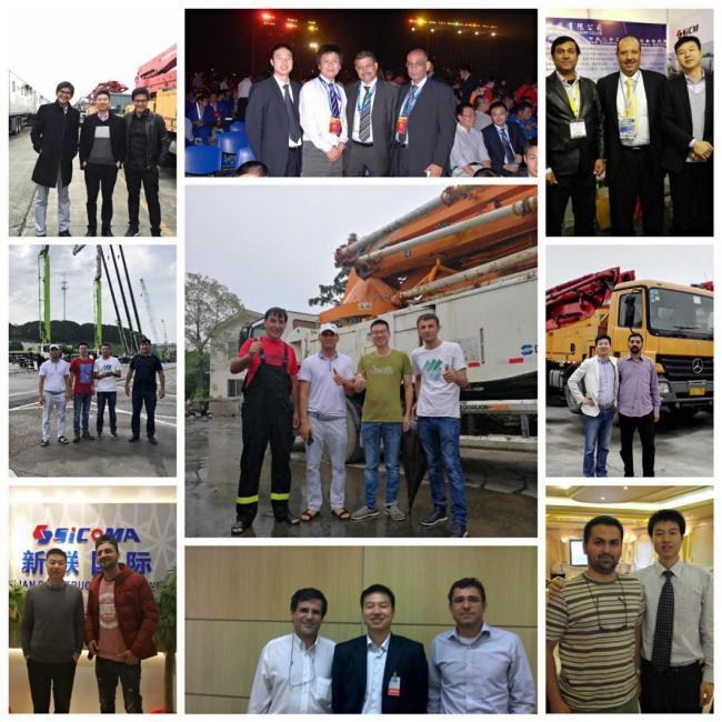 Hot Selling Sy 51 Meter Concrete Pump with Benz Chassis