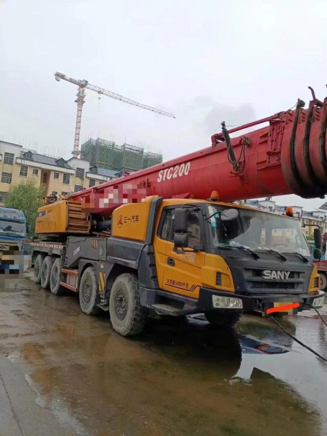 2016 Sy Used 125ton Truck Crane Stc1250 Heavy Equipment Hoist Crane