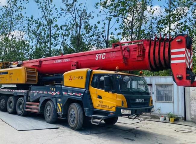 2014 Sy Used 125ton Truck Crane Stc1250 Heavy Equipment Hoist Crane