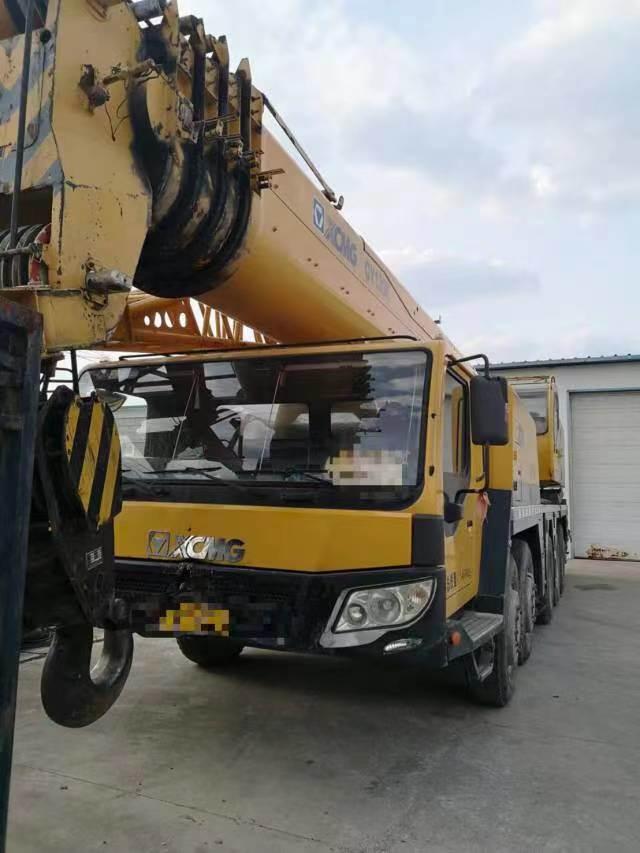 2014 Xc. Used 100ton Truck Crane Qy100K Heavy Equipment Mobile Crane