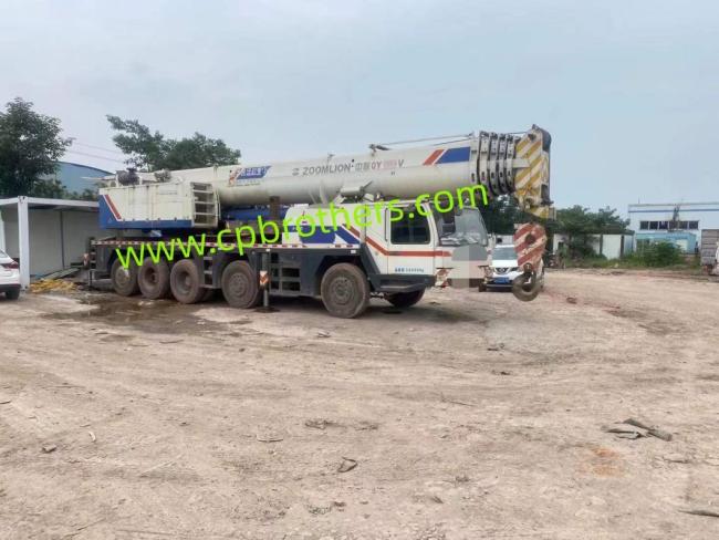 Zoomlion Used 110ton Terrian Mobile Crane Truck Used Crane