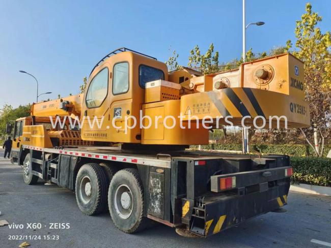 2019 Xg 25ton Used Truck Crane Truck-Mounted Telescopic Crane