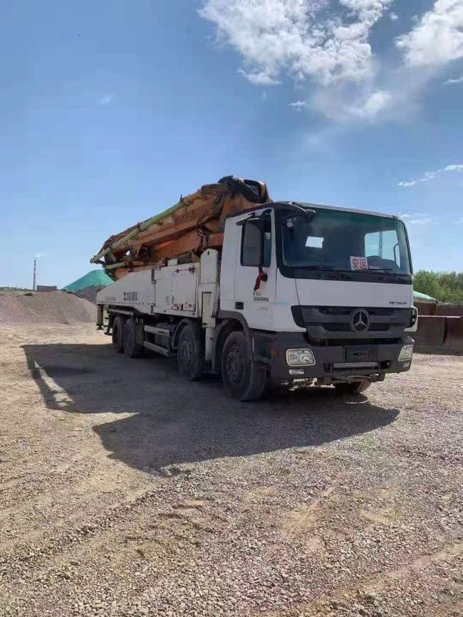 Zoomlion 52m Actros Truck Mounted Pump Contractor for Batching Plant