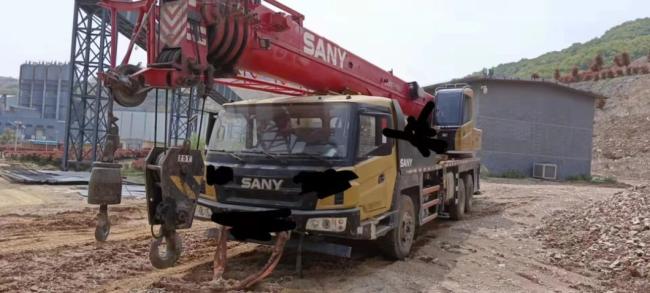 Construction Machine Hoisting Crane Sy 25 Tons Mobile Crane