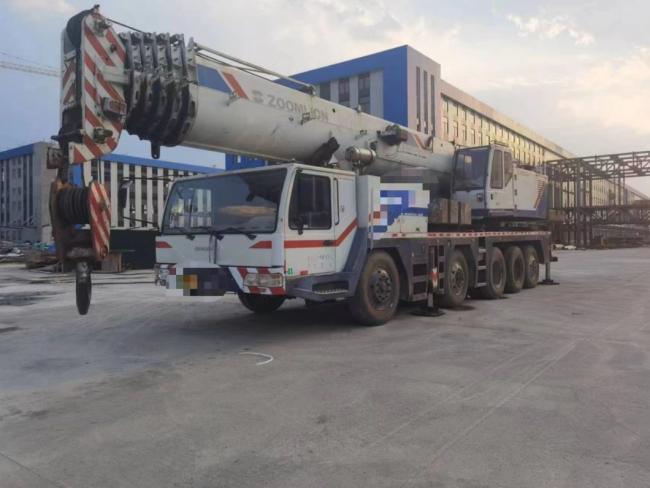 Second Hand Zoomlion Qy130 Mobile Crane Used Lifting Machine