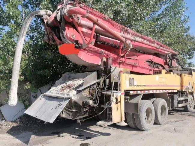 Ready Mix Concrete Pump Putzmeister M46 Second Hand Constrction Machine