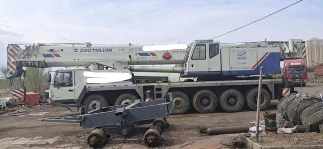 2018 Zoomlion 220ton Construction Machinery Moblei Crane Hoist Crane