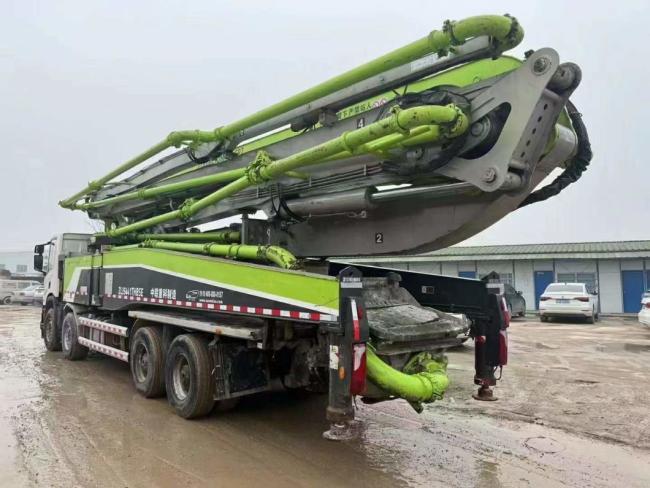 Factory Direct Zoomlion 56meter Second Hand Pump Truck Construction Machine Rental Service