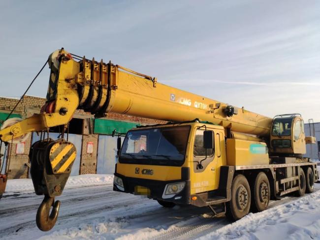 Second Hand Mobile Crane Xg 70ton 2011year for Sale