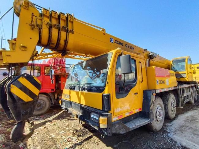 2009 Used Mobile Crane 50ton Hoist Crane Zoomlion Xg