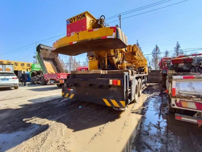 2009 Used Mobile Crane 50ton Hoist Crane Zoomlion Xg