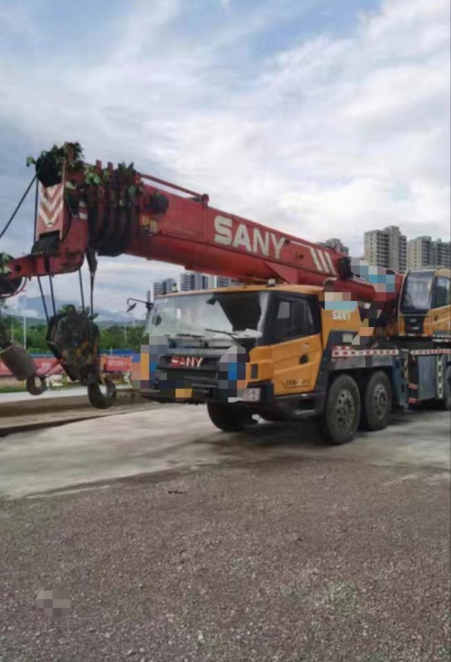 2015 Sy Used 75ton Truck Crane Heavy Equipment Mobile Crane