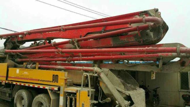 Concrete Mixer Machine Pm 38 Meter Concrete Pump with 4 Boom Sections