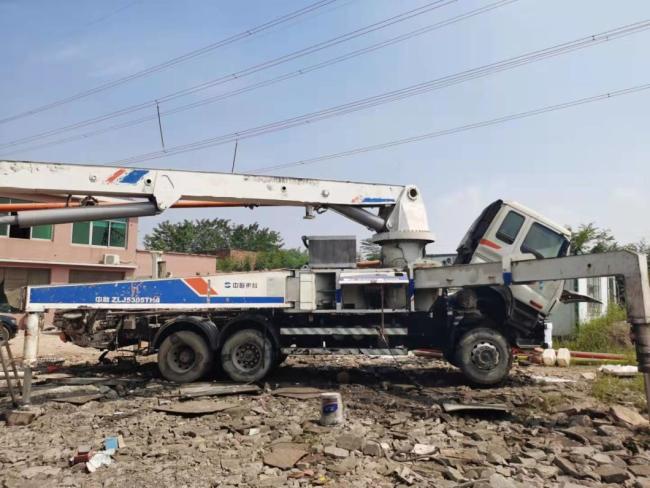 Zoomlion 47meter Truck Pump Contractor Second Hand Concrete Pump Machinery