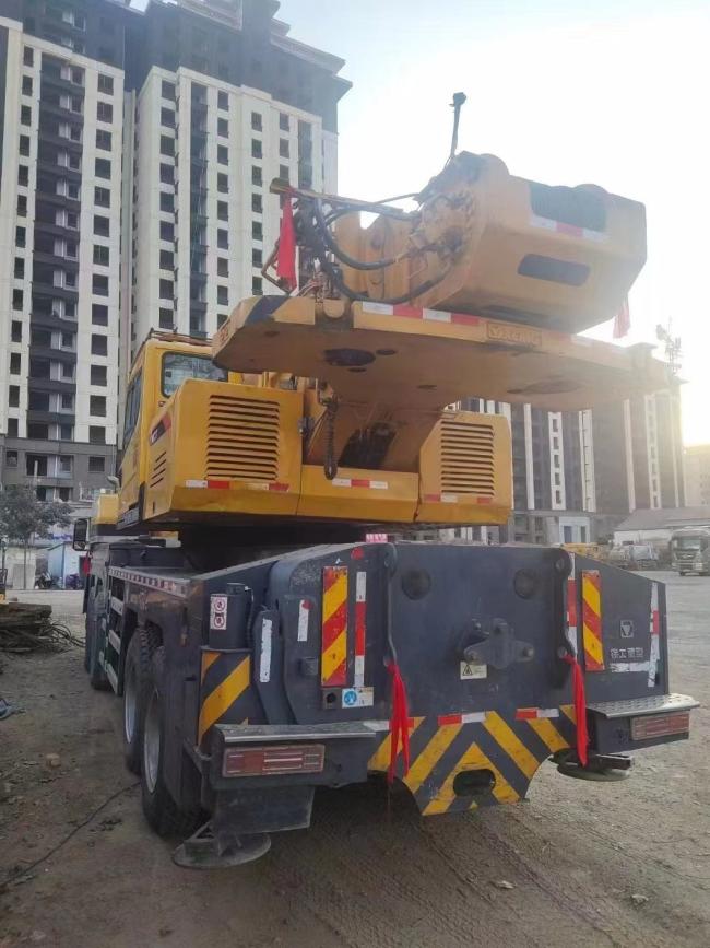 Good Original Condition 2017 80 Tons Truck Cranes Used Mobile Crane