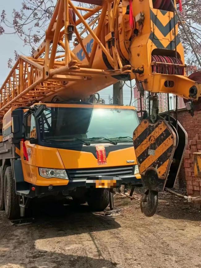 Good Original Condition 2017 80 Tons Truck Cranes Used Mobile Crane
