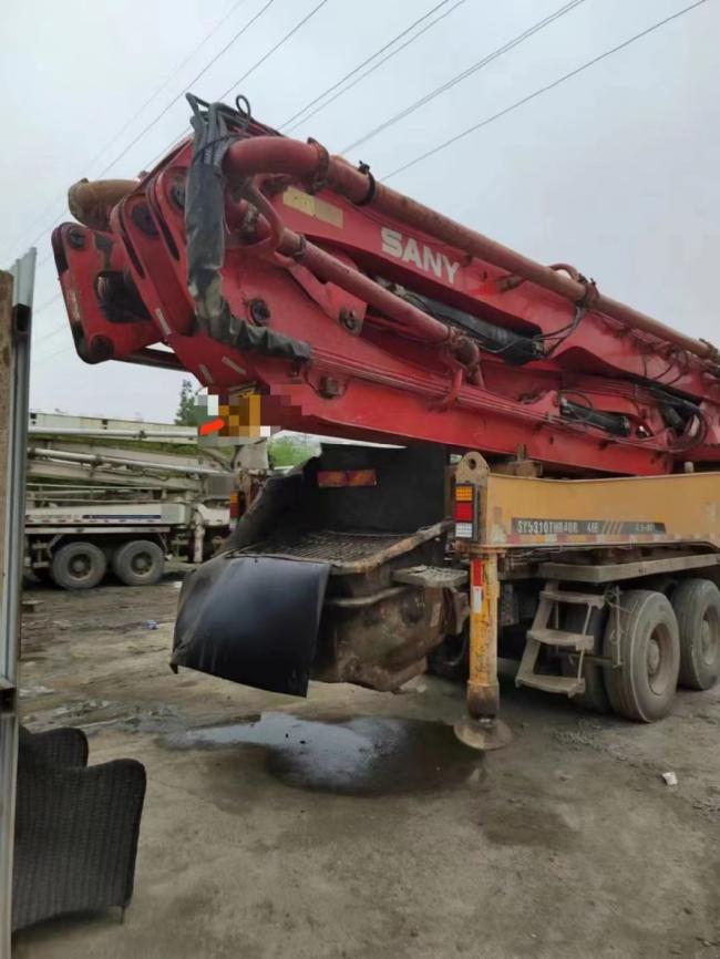 Used Concrete Pump Machine Sy 46 Meter Concrete Pump Truck
